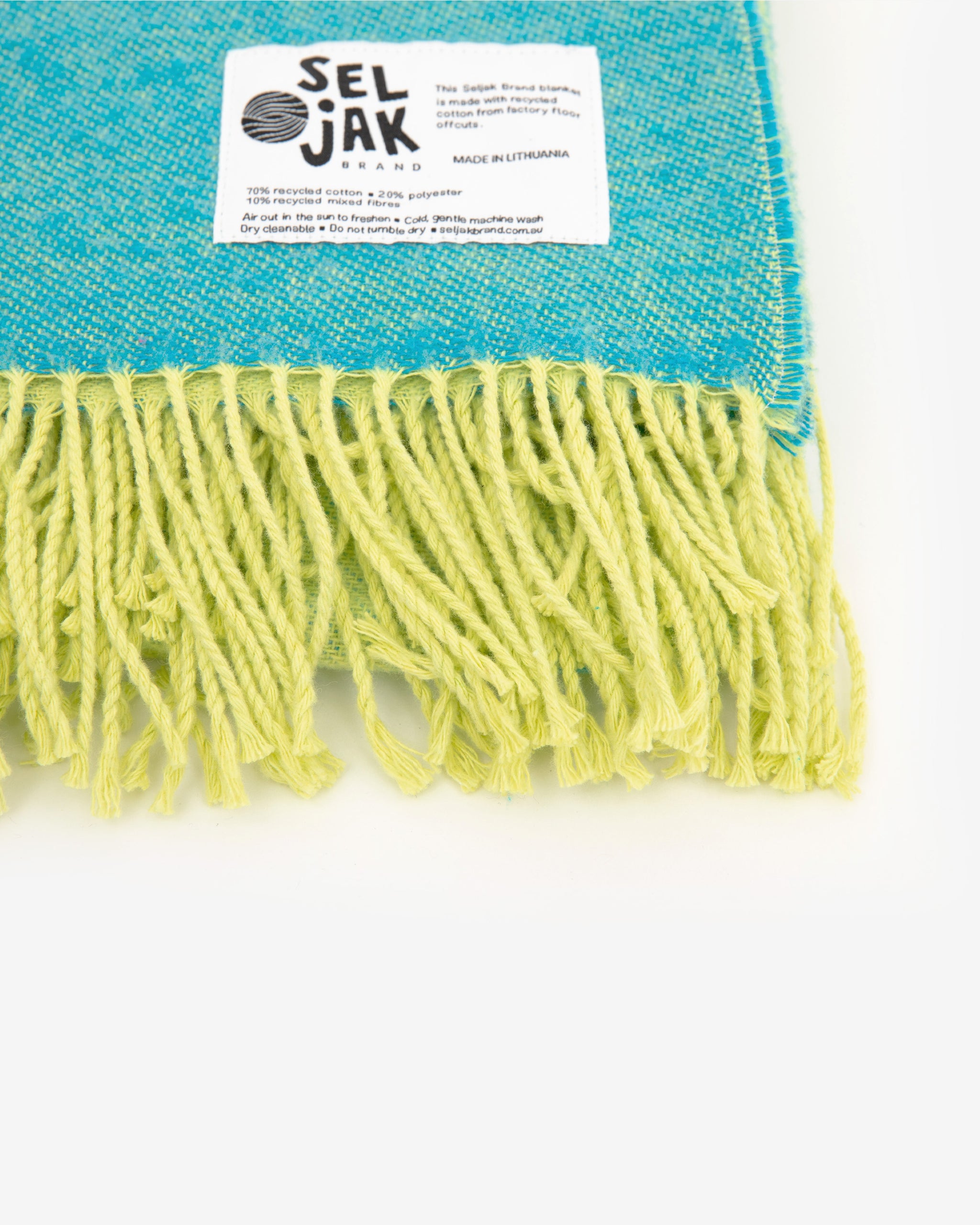 Dugong Lime blanket – Seljak Brand